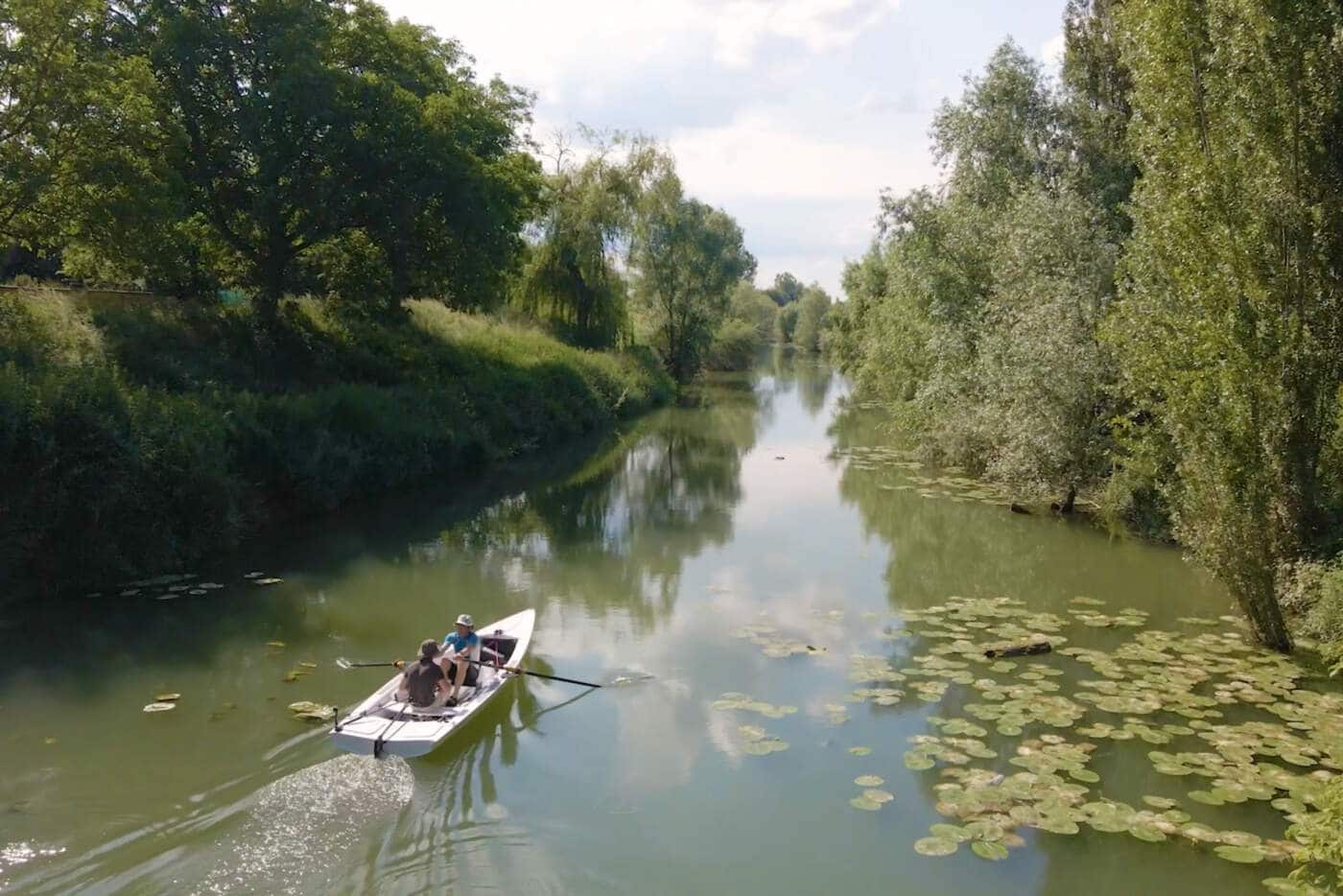 Recreational rowing boats, coastal rowing boats, row and sail boats