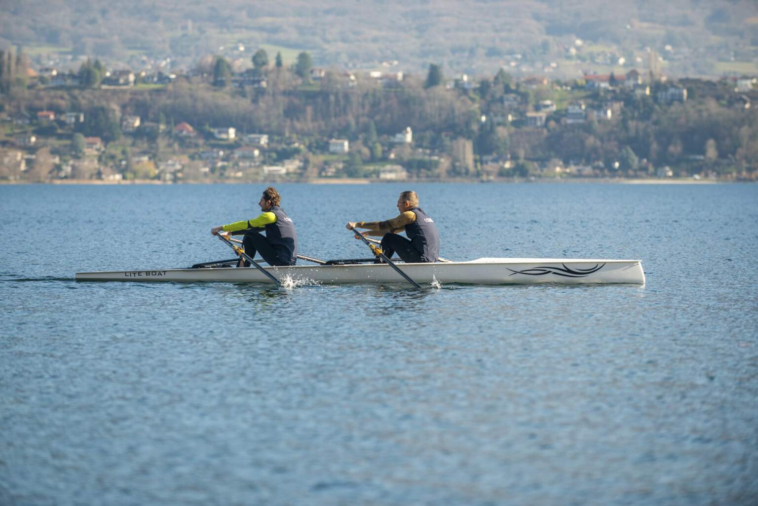 Stable double rowing boat - LiteDuo