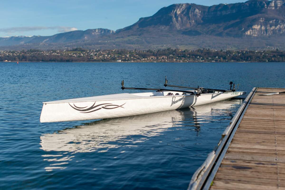 Stable double rowing boat - LiteDuo