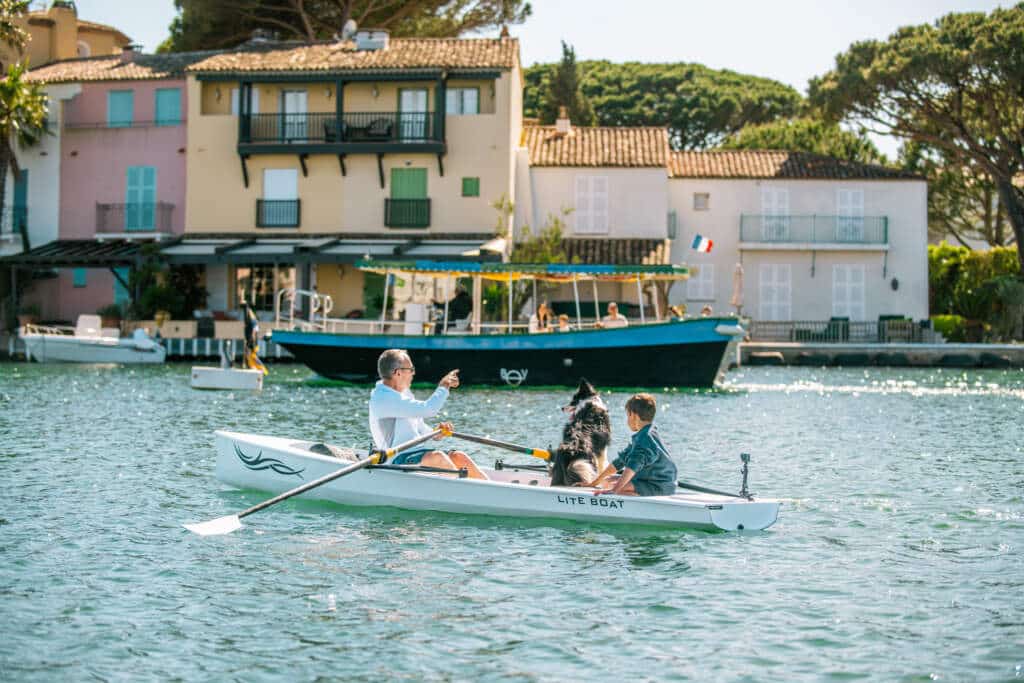 Recreational rowing boats, coastal rowing boats, row and sail boats