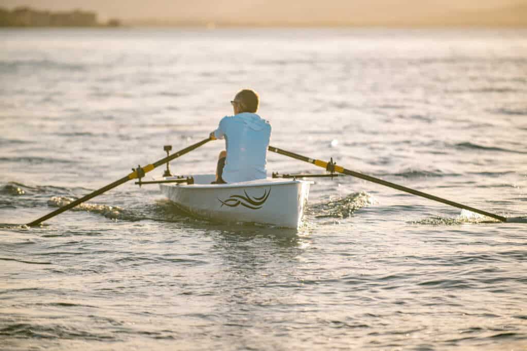 Rowing boat for leisure and adventure - X Row