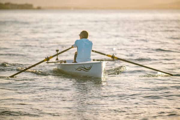 Rowing boat for leisure and adventure - X Row