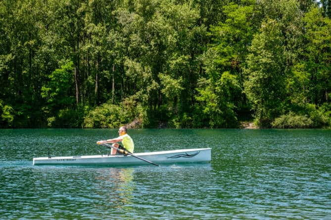 Rowing boat for leisure and adventure - X Row