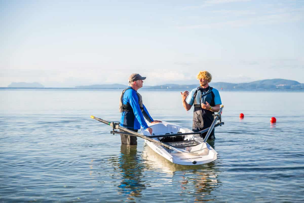 Recreational rowing boats, coastal rowing boats, row and sail boats